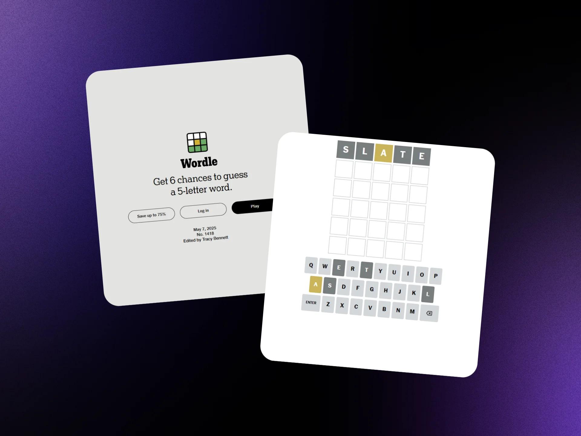 NYT Wordle Hints May 7, 2025 (#1418) Clues & Answers