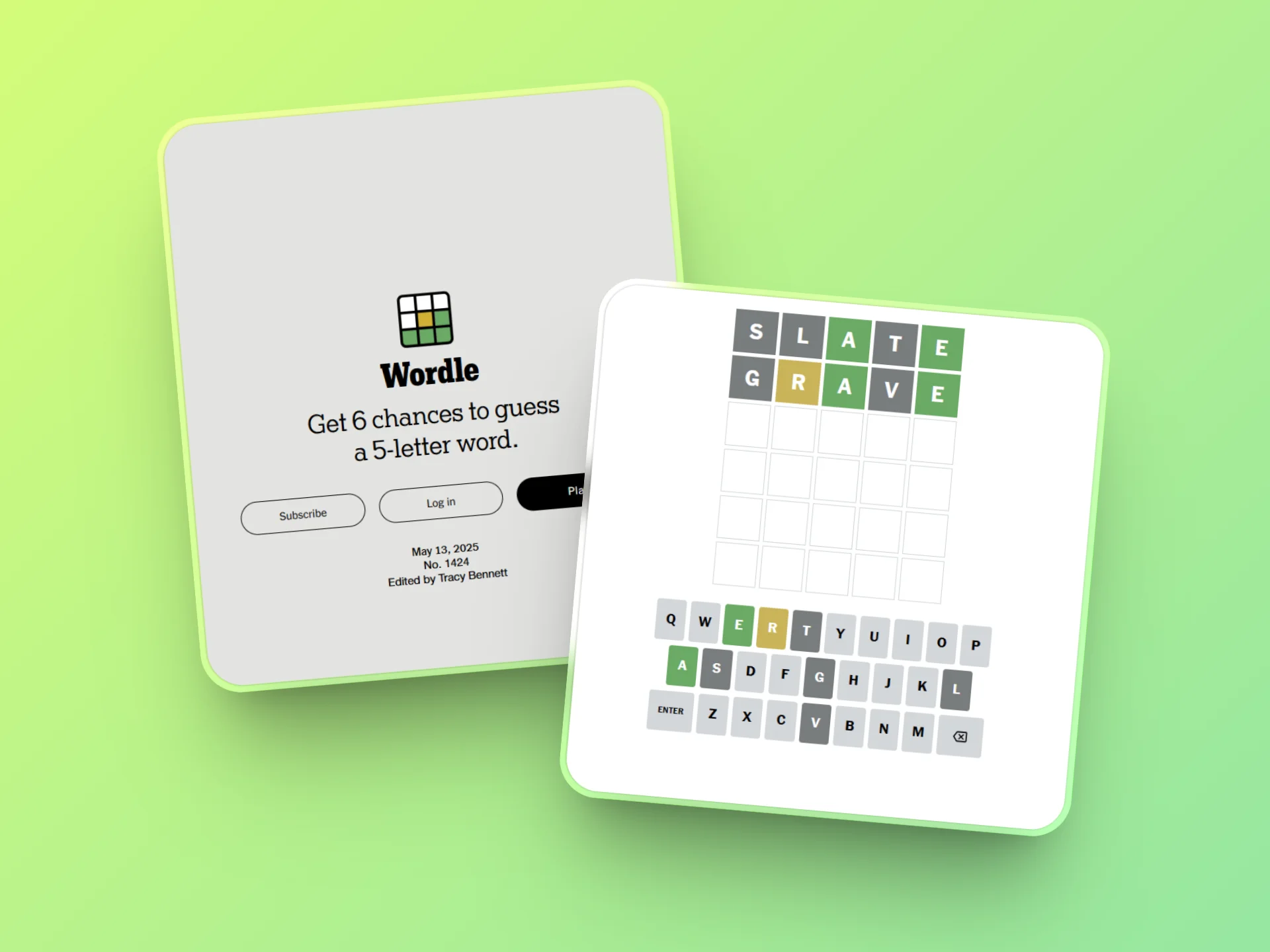NYT Wordle Hints May 13, 2025 (#1424) Clues & Answers