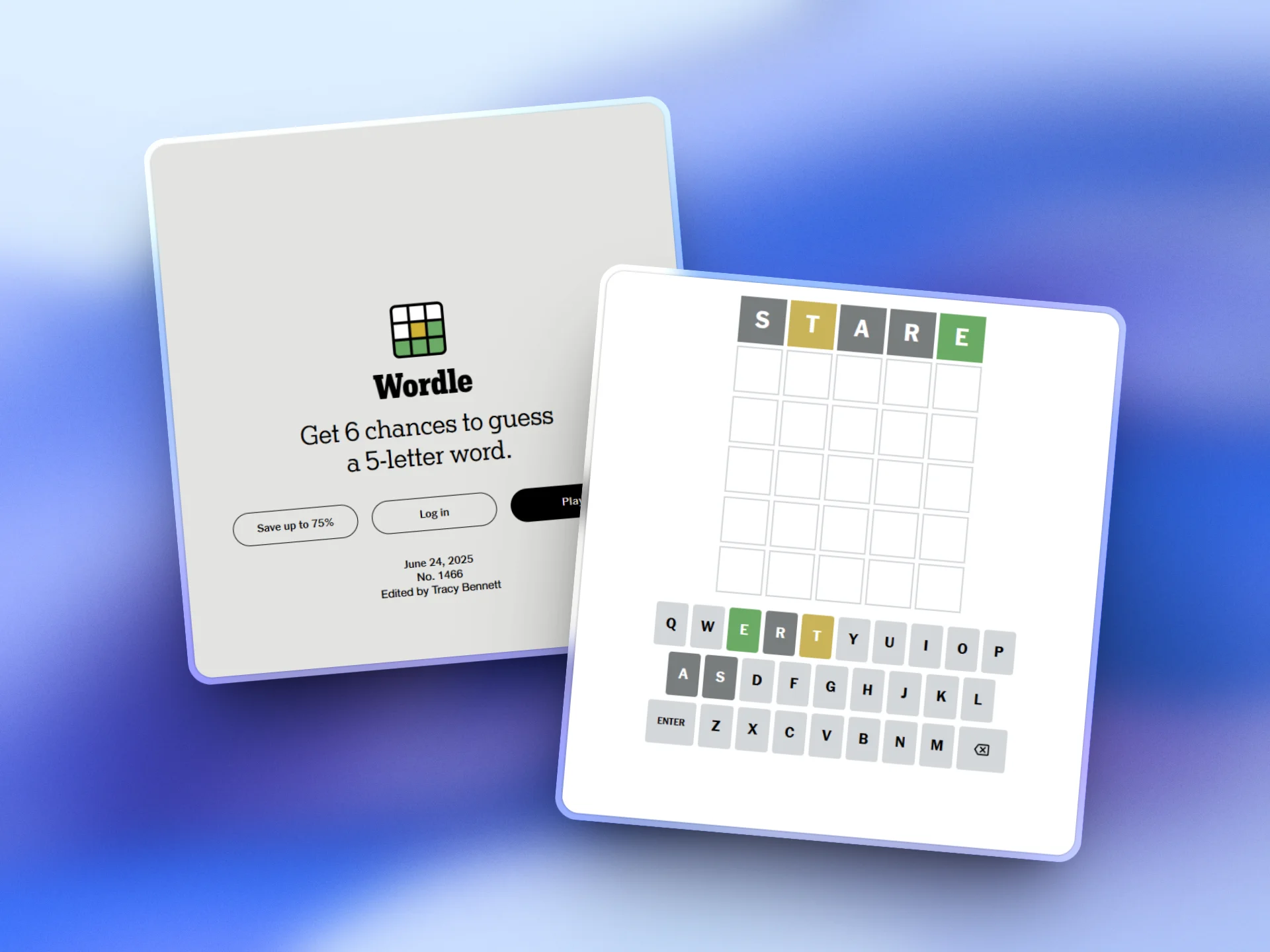 NYT Wordle Hints June 24, 2025 (#1466) Clues & Answers