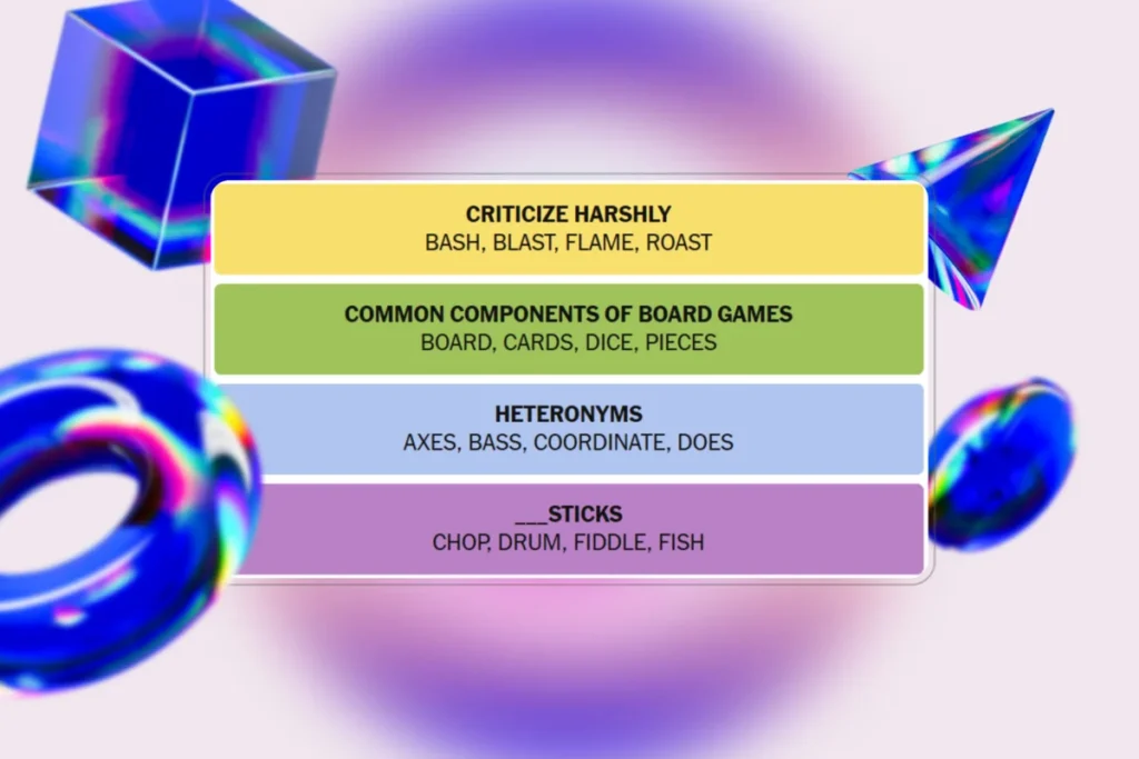 NYT Connections Hints, Help And Answers For August 31, #812