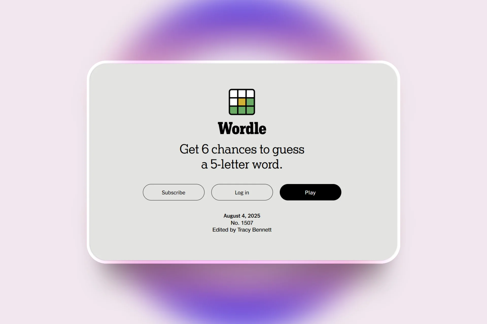 Wordle Today Hints & Answer For #1507 – August 4, 2025