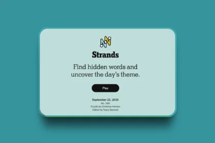 NYT Strands Hints, Answers & Spangram: Friday Sep 26, 2025