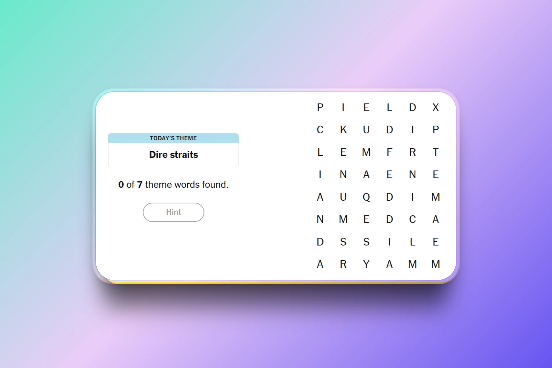 NYT Strands Hints, Answers & Spangram: Saturday Sep 20, 2025