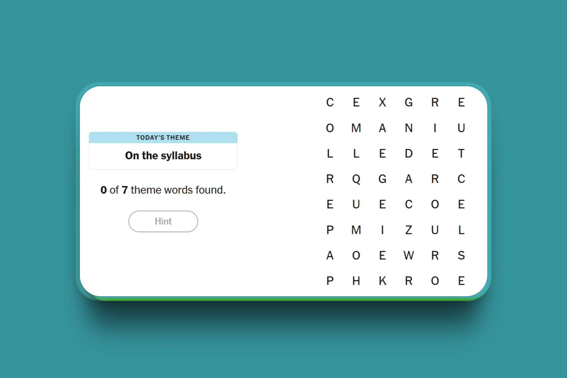 NYT Strands Hints, Answers & Spangram: Tuesday Sep 23, 2025