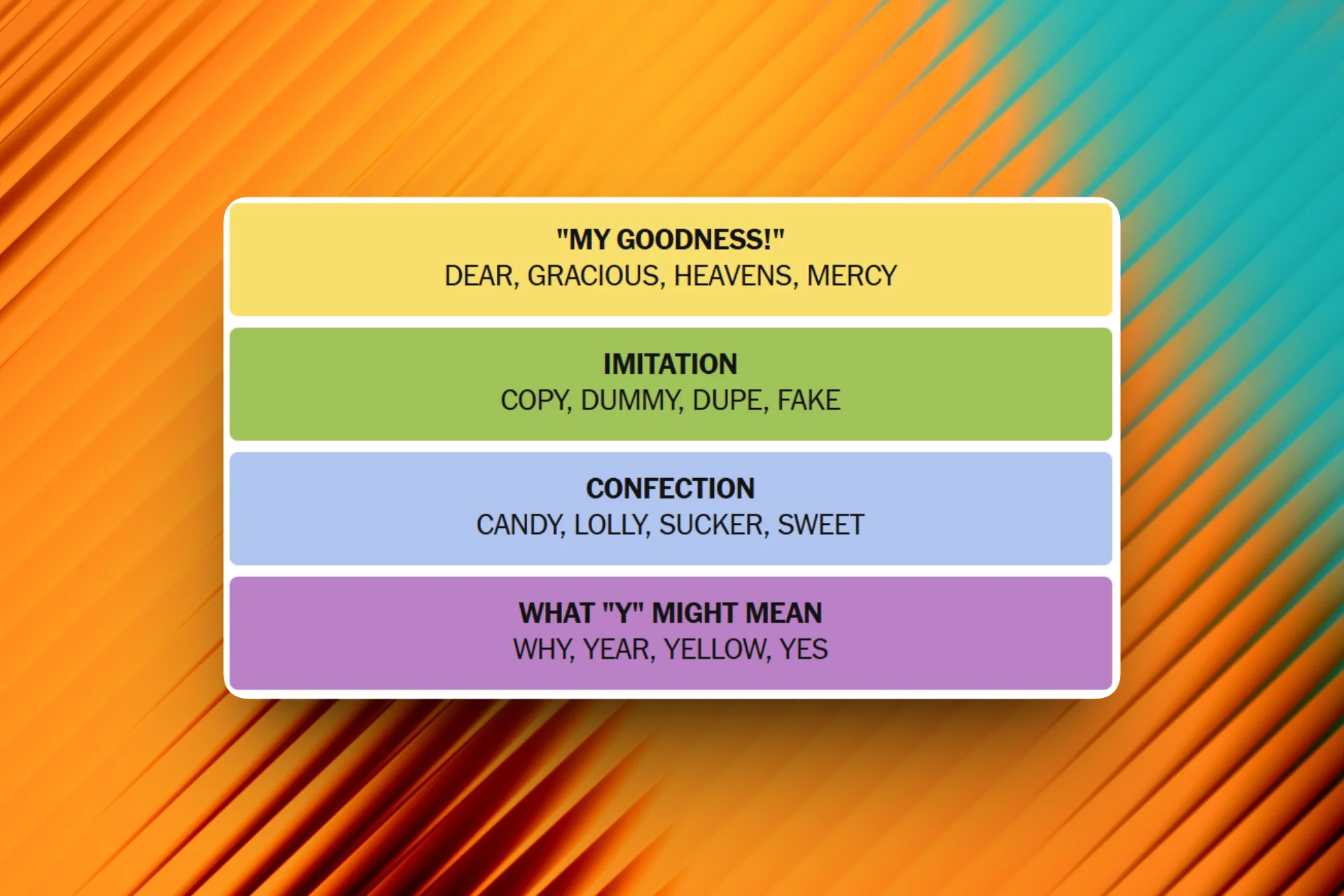 NYT Connections Hints & Answers (#918) For Dec 15, 2025 Solution